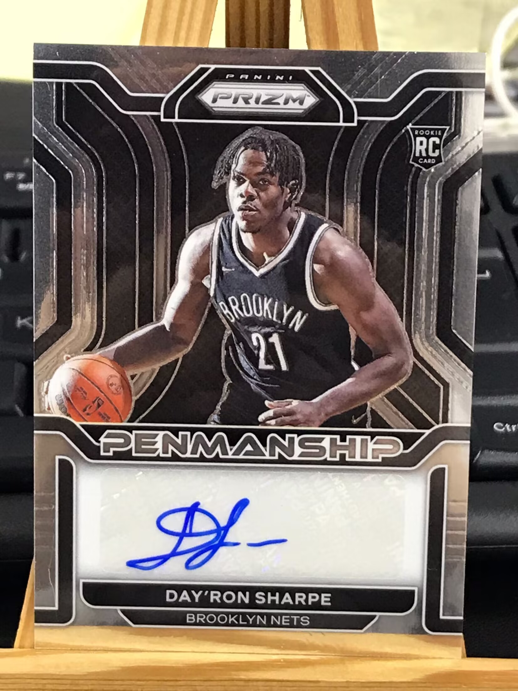 【浩行拍卖 截标预付75%】2021-22 panini prizm DayRon Sharpe 戴罗恩 夏普 RC 新秀 ...