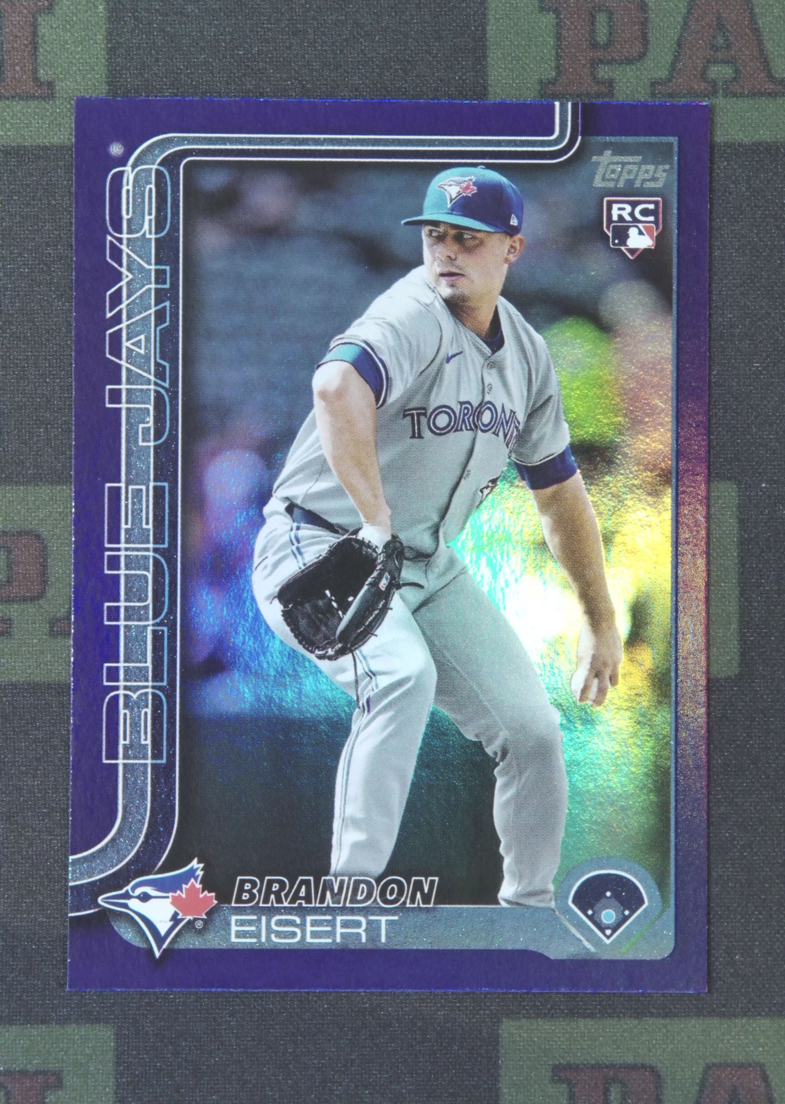2025 Topps Series 2 Brandon Eisert RC Nirvana Project 布兰登 埃塞尔特 多伦多蓝鸟队 ...