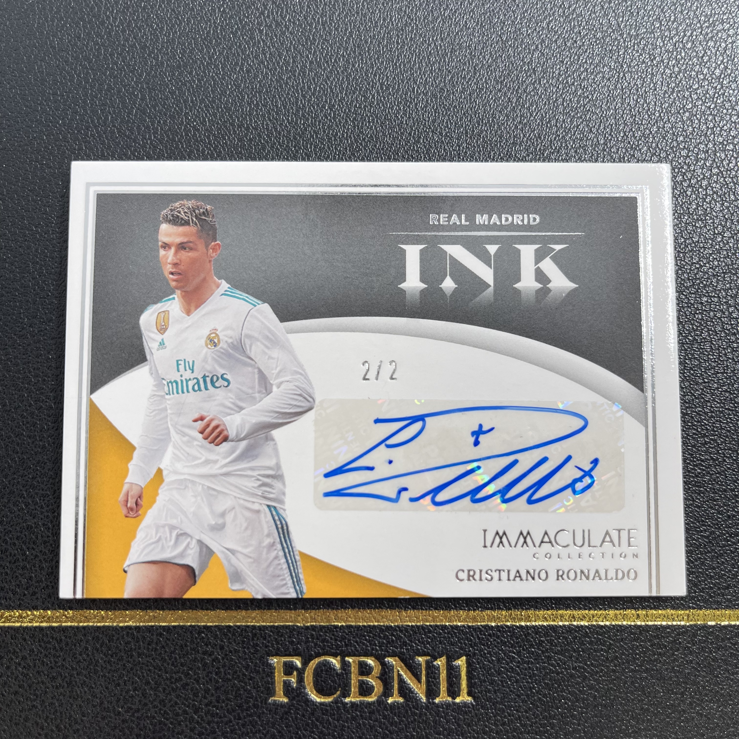 【FCB拍卖】2022-23 PANINI IMMACULATE CRISTIANO RONALDO C罗 罗纳尔多 签字 2编 2/2 ...