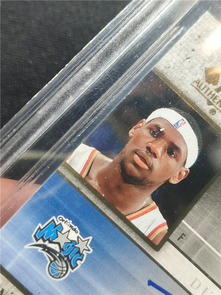 【LA拍卖精品】05-06 UD SP Authentic LeBron James 勒布朗 詹姆斯 湖人热火骑士 德怀特 霍华德 湖人魔术 双人卡签签字 1/50首编 BGS9 完美墨10分 ...