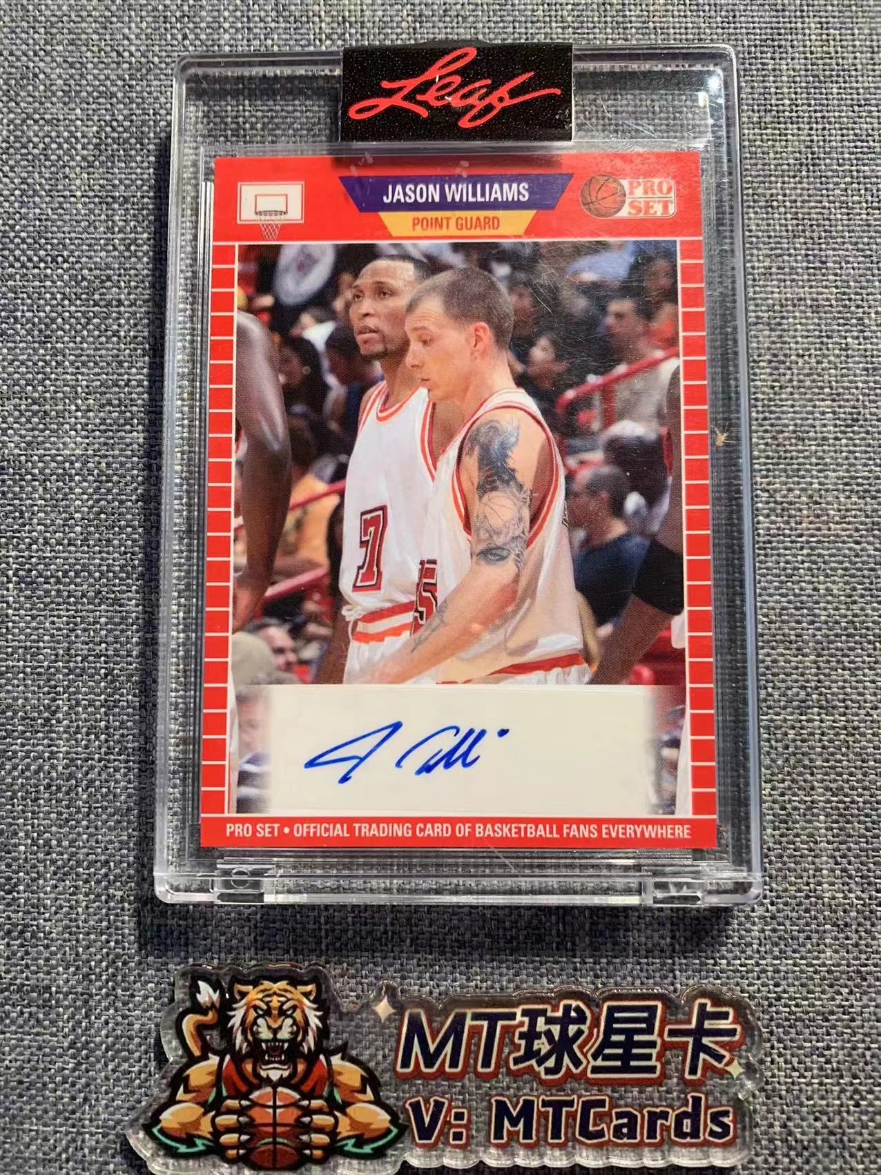【MT球星卡】21-22 Leaf Jason Williams 贾森·威廉姆斯 Leaf系列 签字 白巧克力 原封砖 国王 JW 热火球衣选 ...