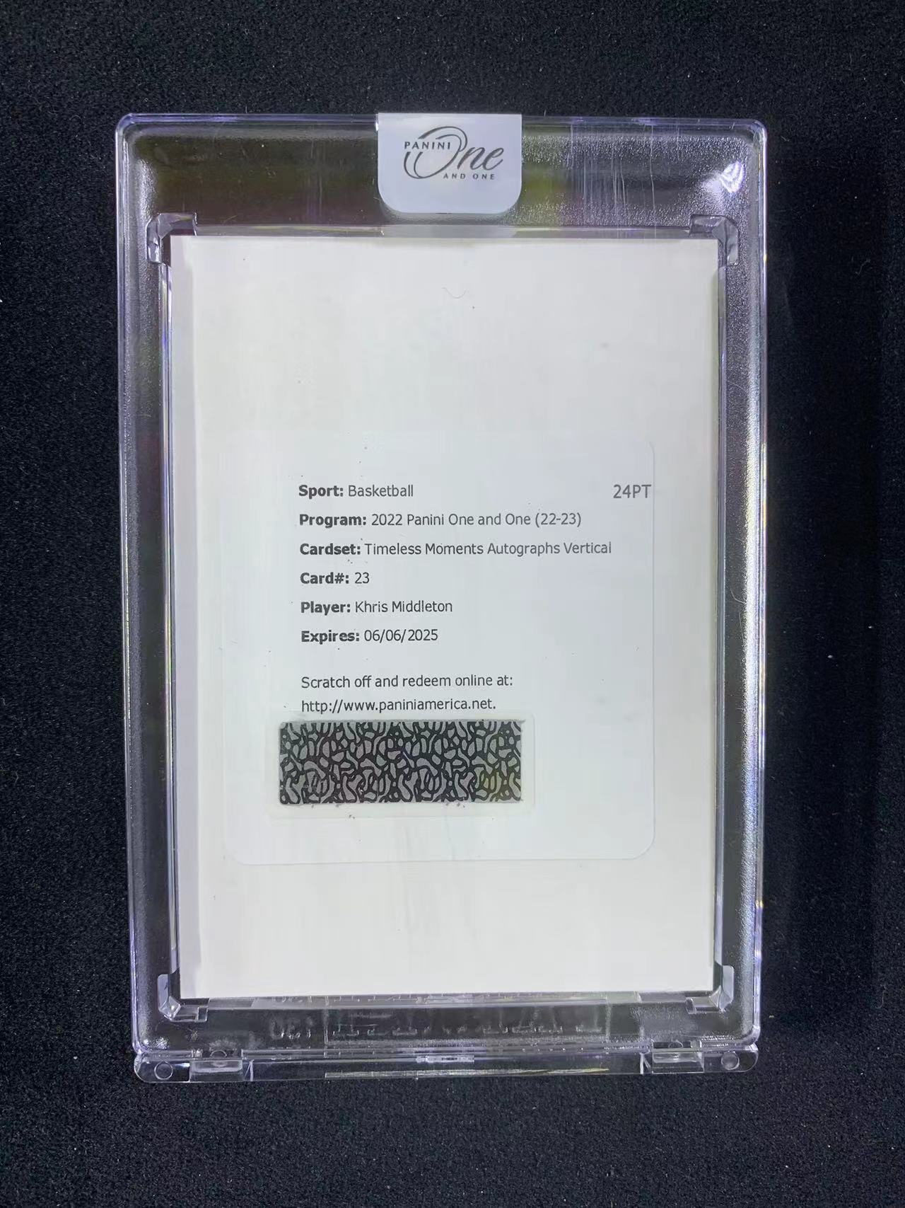 【Lucky幸运壹编壹代拍-HMa】2022-23 Panini One And One 雄鹿 Khris Middleton 克里斯 米德尔 ...