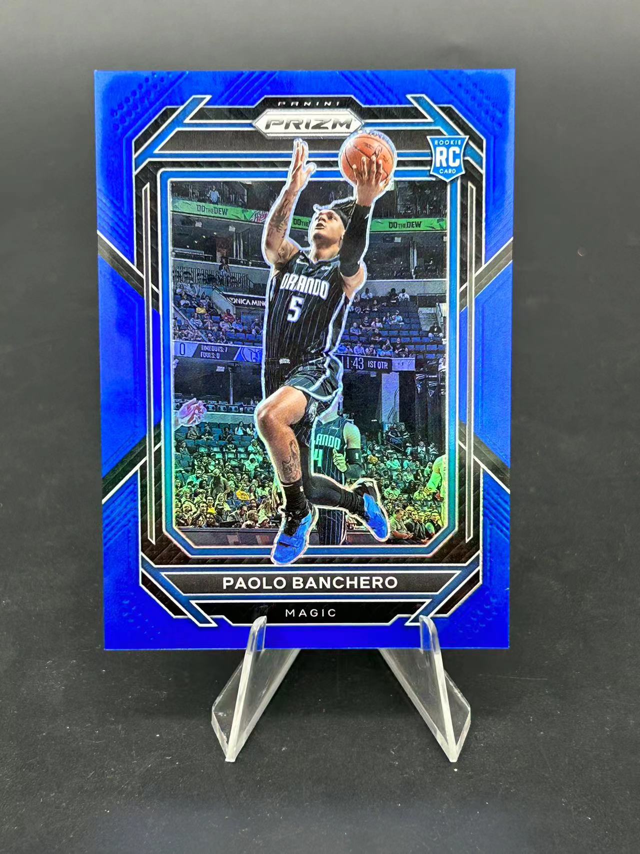 2022 23 Panini Prizm Paolo Banchero Rc 【肥猫代卖】珂哥 Pz 魔术 新秀 保罗班切罗 199编 蓝折