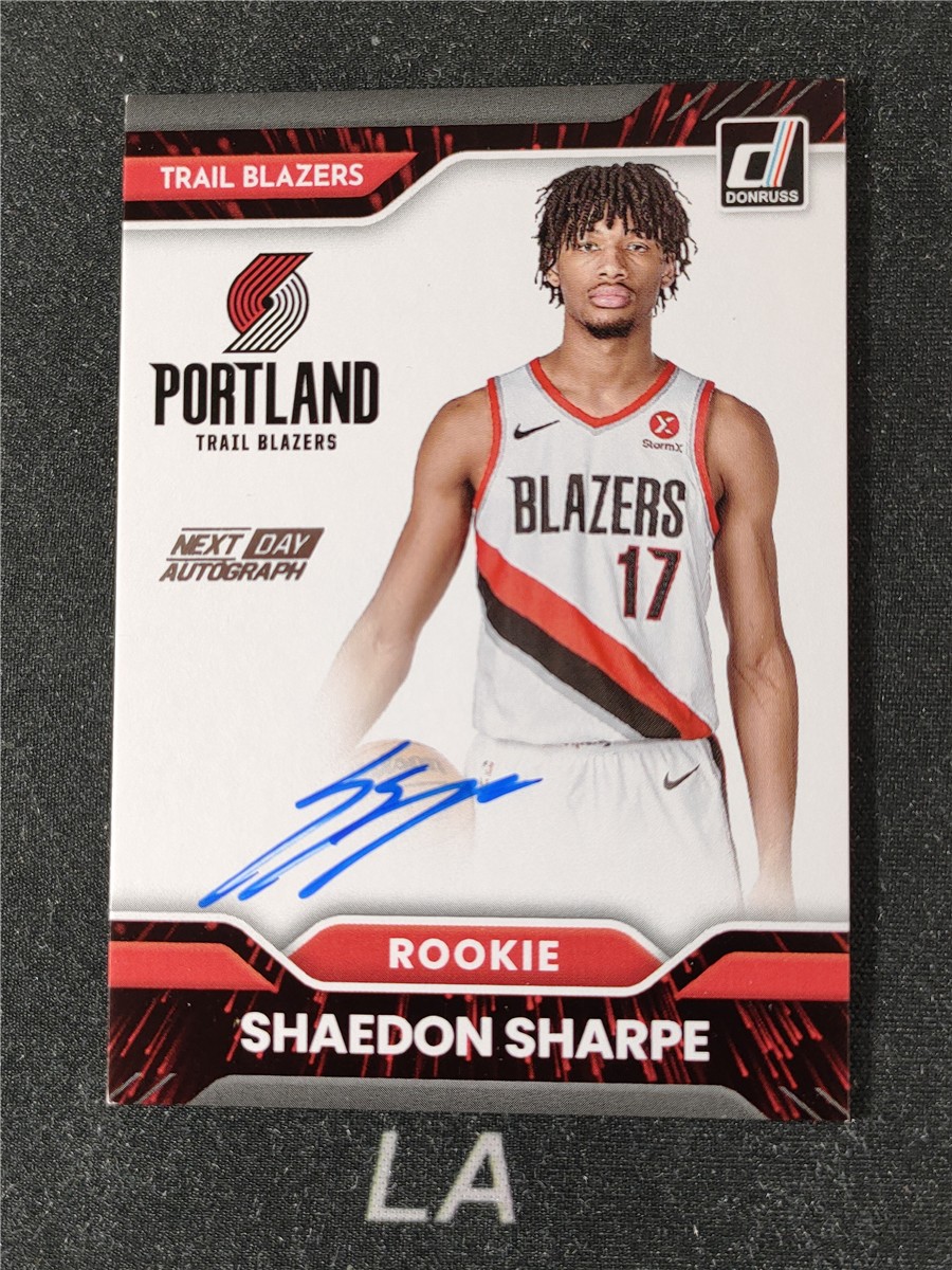 【LA拍卖精品】22-23 Panini Donruss Shaedon Sharpe 杜蕾斯 新秀RC 谢登 夏普 开拓者队 Next ...