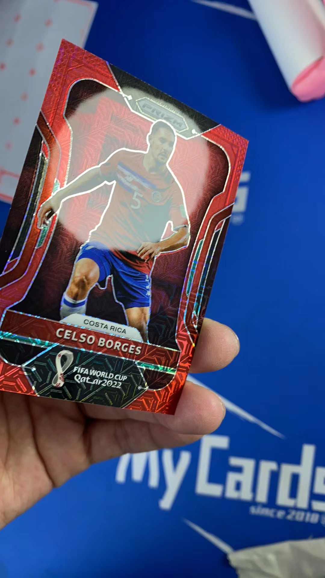 2022 Panini World Cup Prizm CELDO BORGES 【Mycards球星卡】世界杯PRIZM 哥斯达黎加 塞尔索 ...