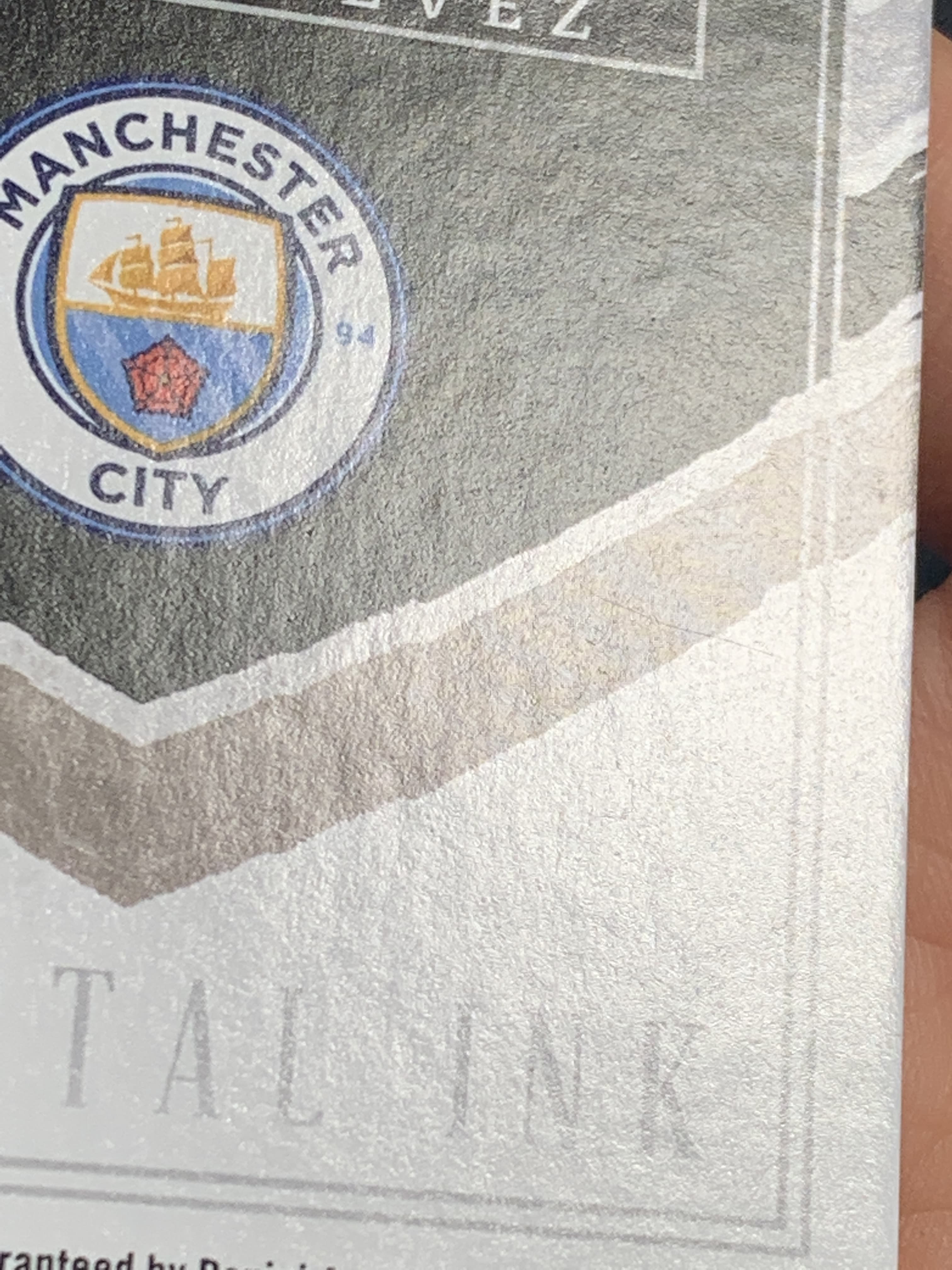 【元宇宙拍卖】K45-026：2022-23 Panini Impeccable Carlos Tevez 小真金 英超 曼城 卡洛斯 特维斯 ...