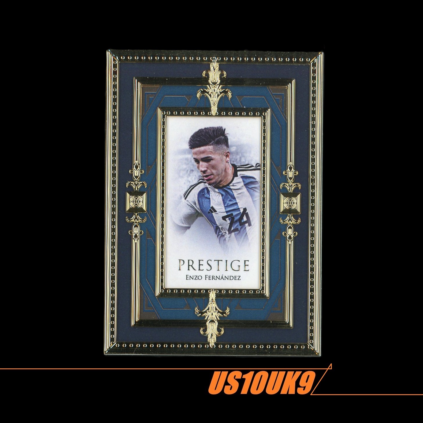 2023 福特拉 Futera Enzo Fernandez 恩佐 Prestige 金属框特卡 阿根廷 切尔西 8/10编【US10 ...