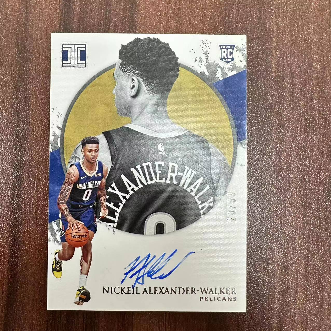 2019-20 Panini Impeccable Nickeil Alexander-Walker RC 【小胖拍卖】小真金 亚历山大 沃克 ...