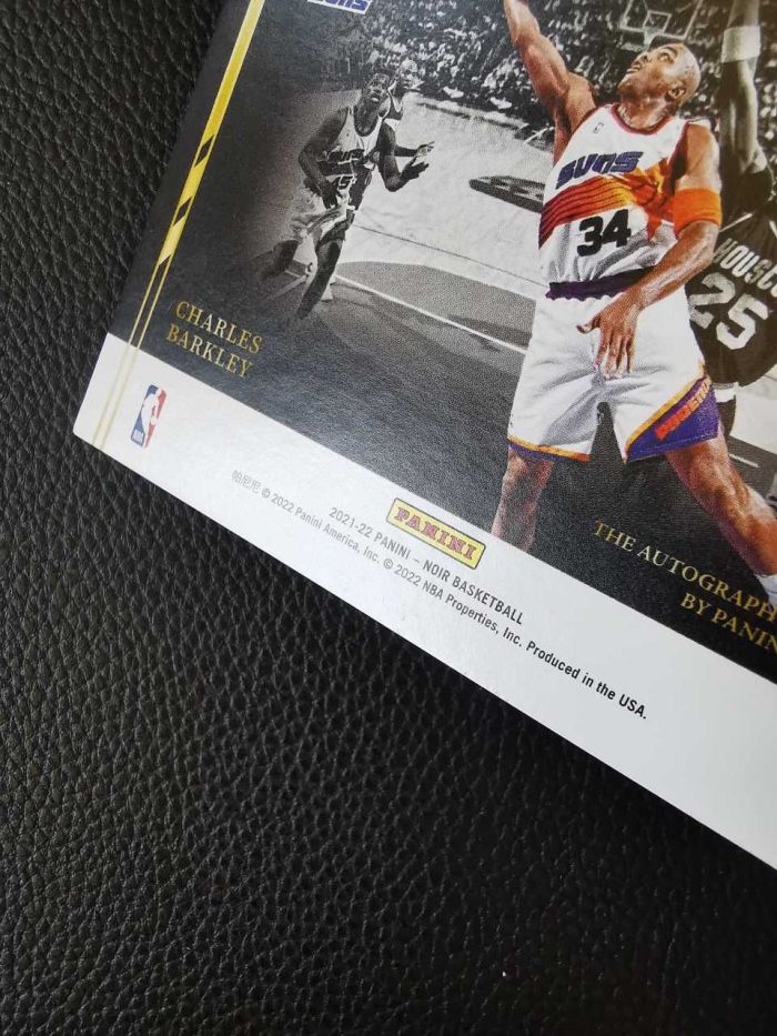 2021 22 Panini Noir Charles Barkley 【金矿卡社】spotlight 聚光灯 太阳 空中飞猪 查尔斯巴克利