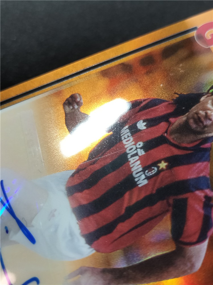 【LA拍卖】24-25 Topps Chrome UCC Ruud Gullit 欧冠 ‌路德 古利特 荷兰 辫帅 AC米兰 橙折 签字 ...