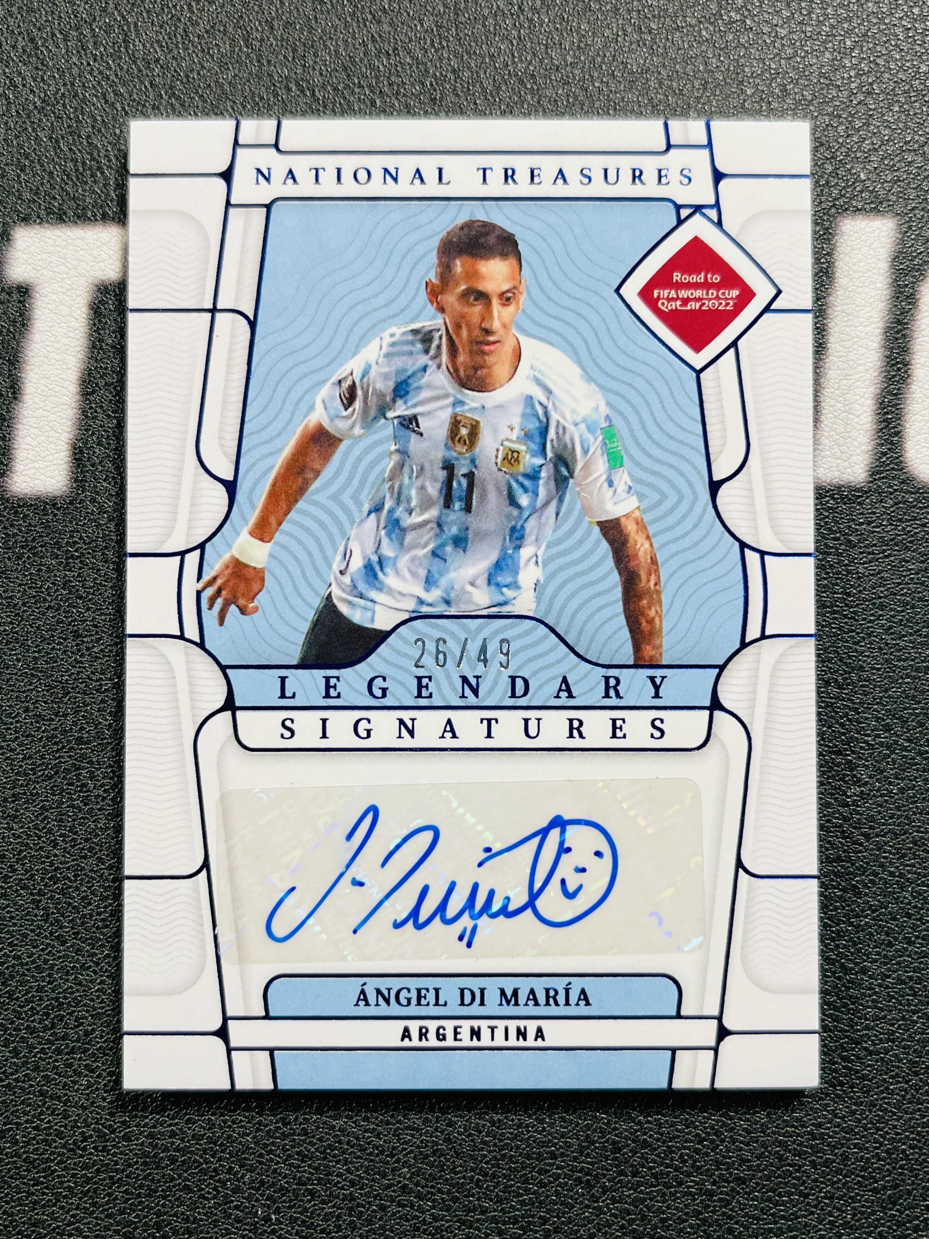 【CHILL官方代拍】Lynn043 2022 PANINI 国宝 世界杯 阿根廷 ANGEL DI MARIA 天使 迪马利亚 皇马 尤文 ...
