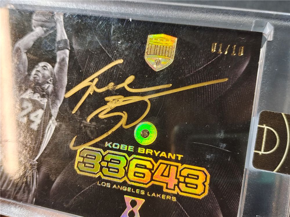 【LA拍卖精品】2017 Panini Kobe Eminence Kobe Bryant 科比大真金 湖人 科比 布莱恩特 生涯得分记录 ...