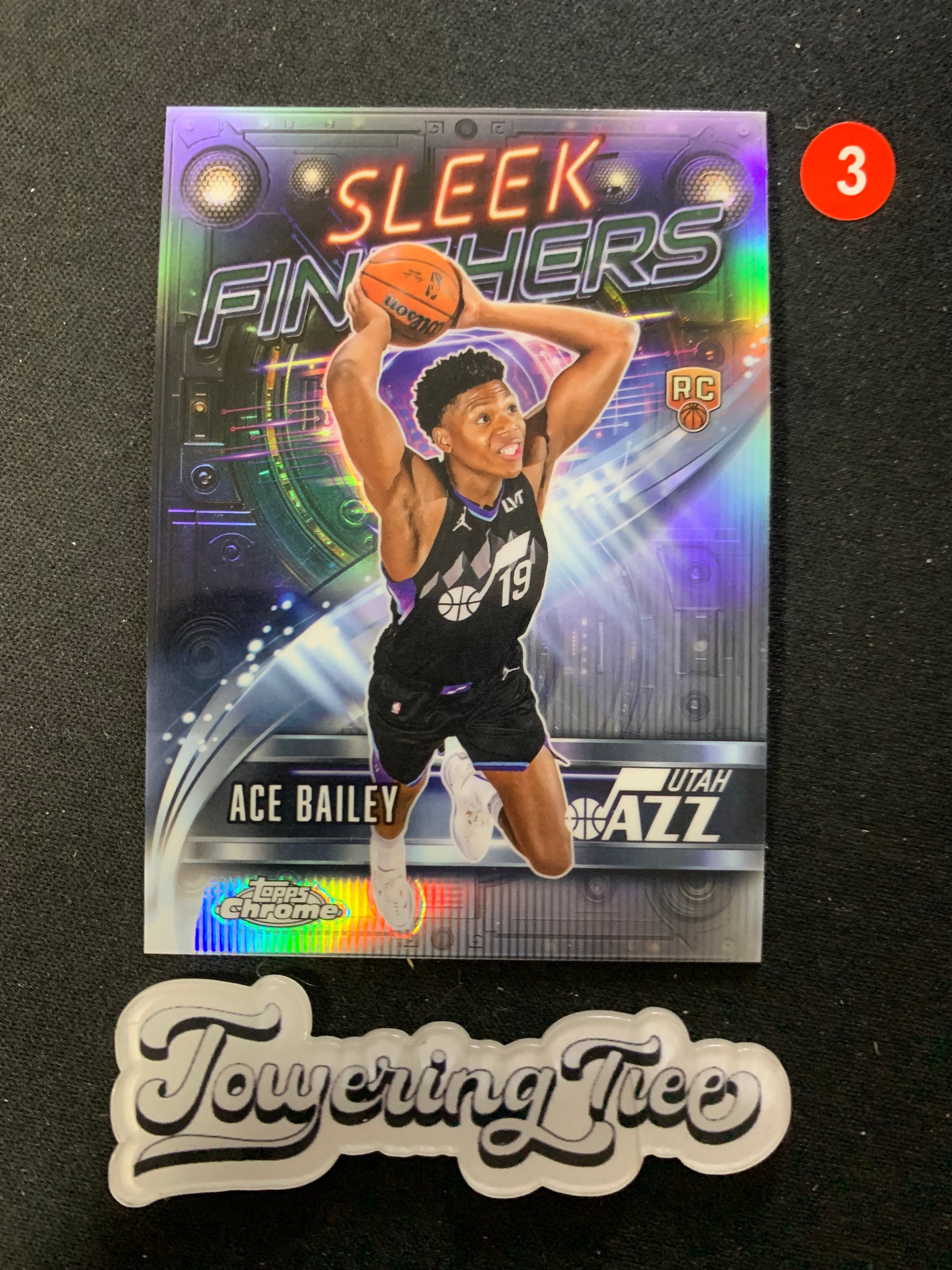 2025-26 Topps Chrome Airious "Ace" Bailey RC 【大树代卖】埃斯贝利 新秀 TC Sleek ...