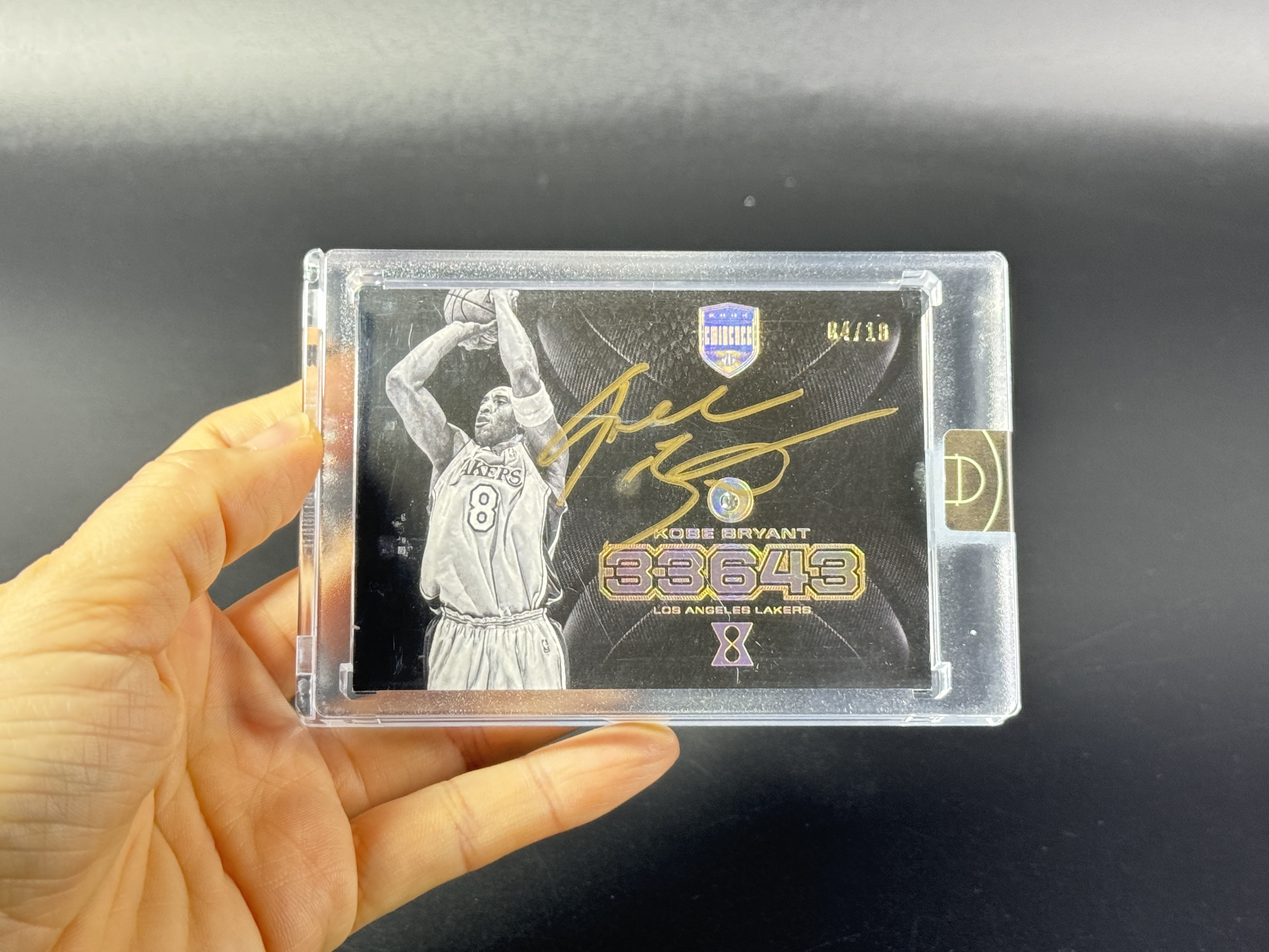 【喷子拍卖】2017 panini eminence Kobe Bryant 大真金白银 洛杉矶湖人 科比 布莱恩特 33643 生涯总得分 ...