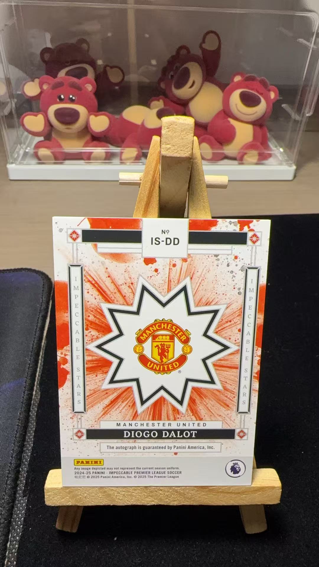 2024-25 Panini Impeccable Diogo Dalot 英超小真金 葡萄牙 曼联 达洛特 81/99编 完美签字签名 星星 ...