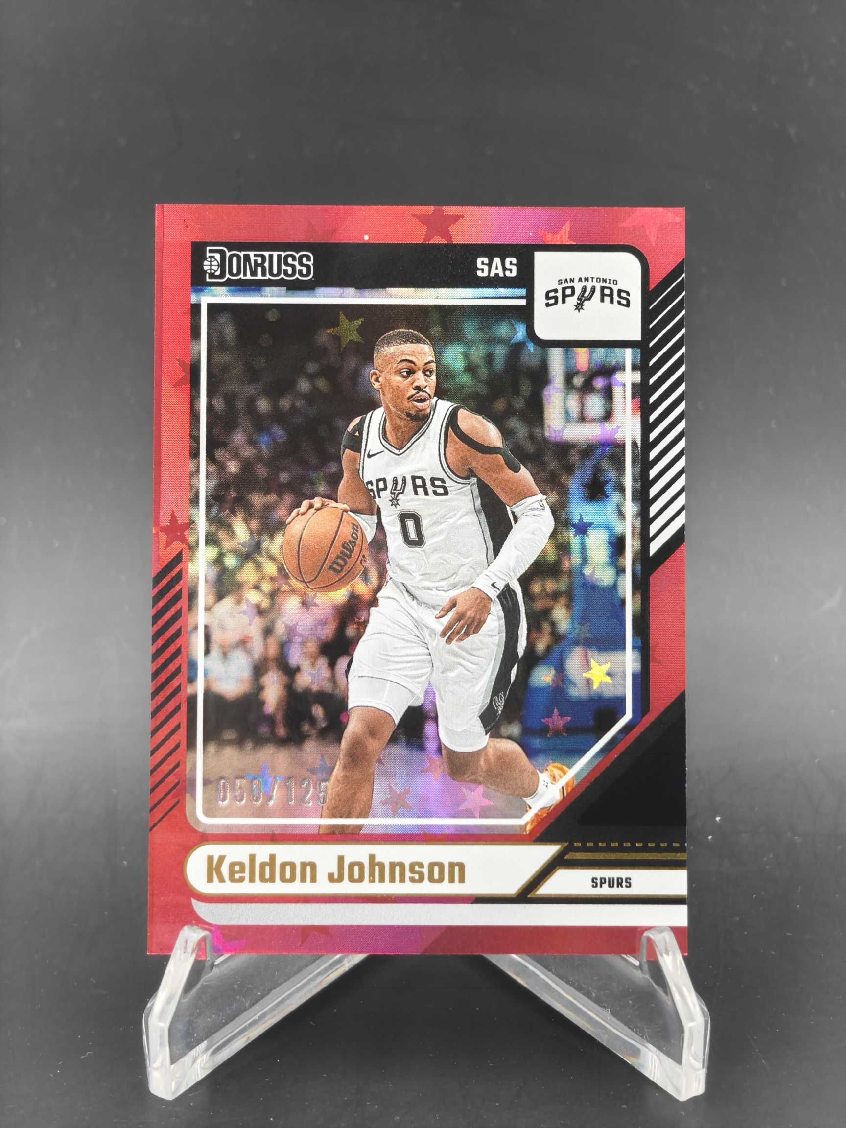 2024-25 Panini Donruss Keldon Johnson 【五月拍卖顺丰空运】杜蕾斯 马刺 凯尔登 约翰逊 base 国际 ...