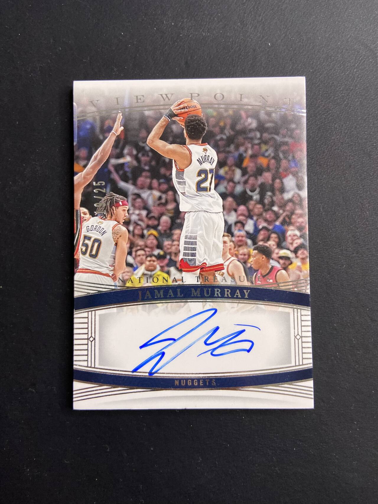2023-24 Panini National Treasures Jamal Murray 【肥猫代卖】Z09M 国宝 掘金 贾马尔 穆雷 ...