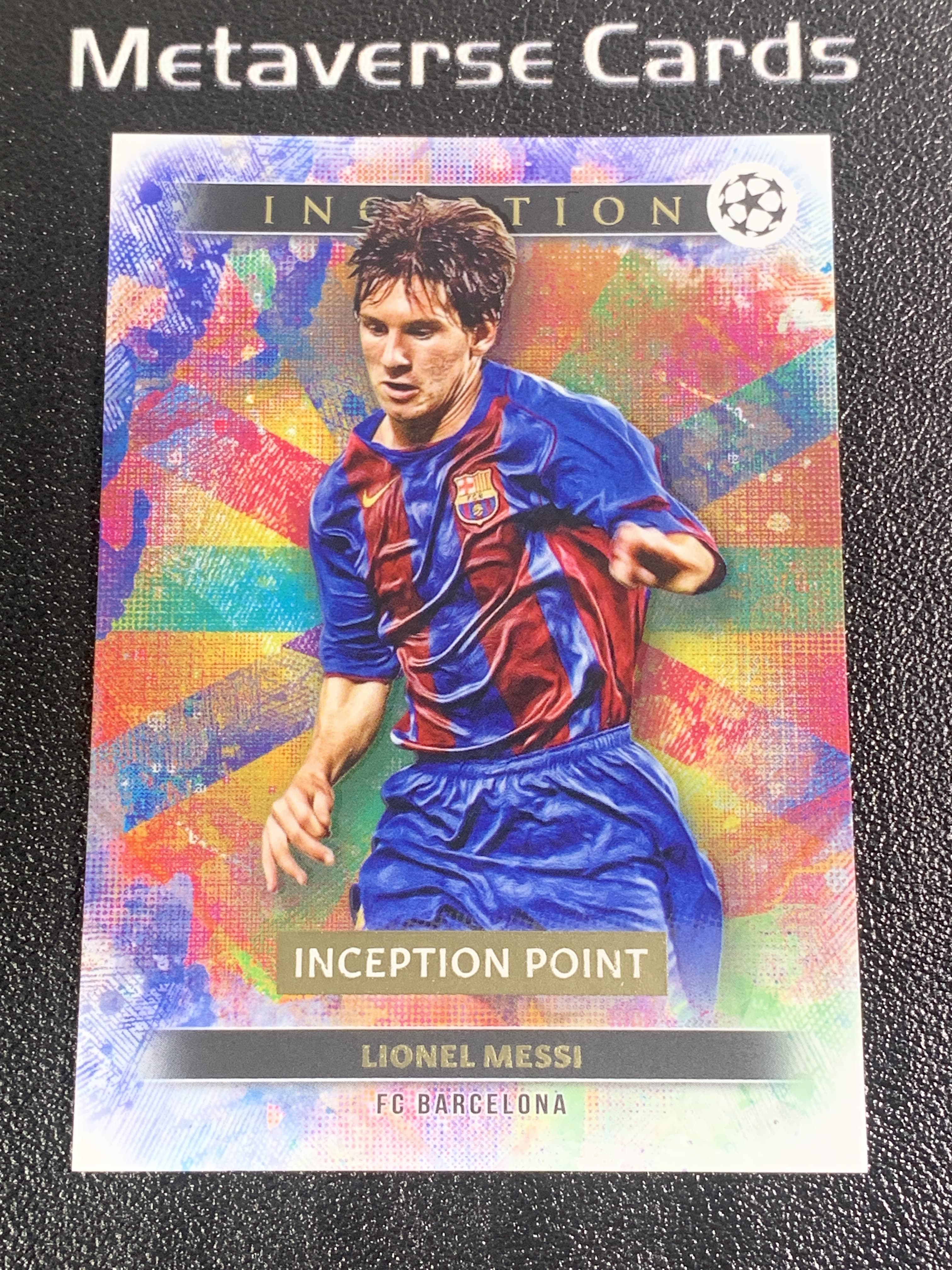 【元宇宙拍卖】高鼎总020：2024-25 Topps Inception Lionel Messi 欧冠 盗梦空间 巴萨 巴塞罗那 利昂内尔 ...