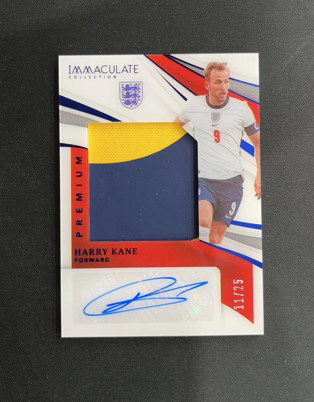 2021 Panini Immaculate Harry Kane 【长安代卖】IMM 英格兰 热刺 哈利凯恩 premium 大窗patch ...