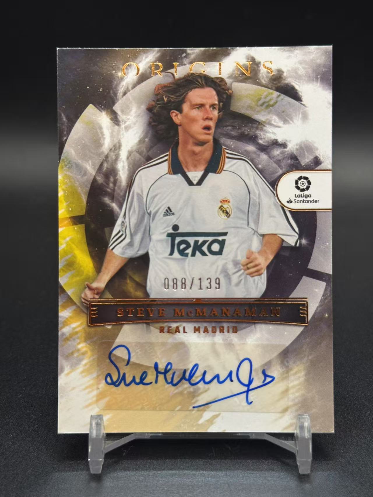 2022 Panini Chronicles McManaman 【承蒙抬爱】麦克马纳曼 88/139编 编年史起源签字 利物浦青训 贝克汉姆 ...