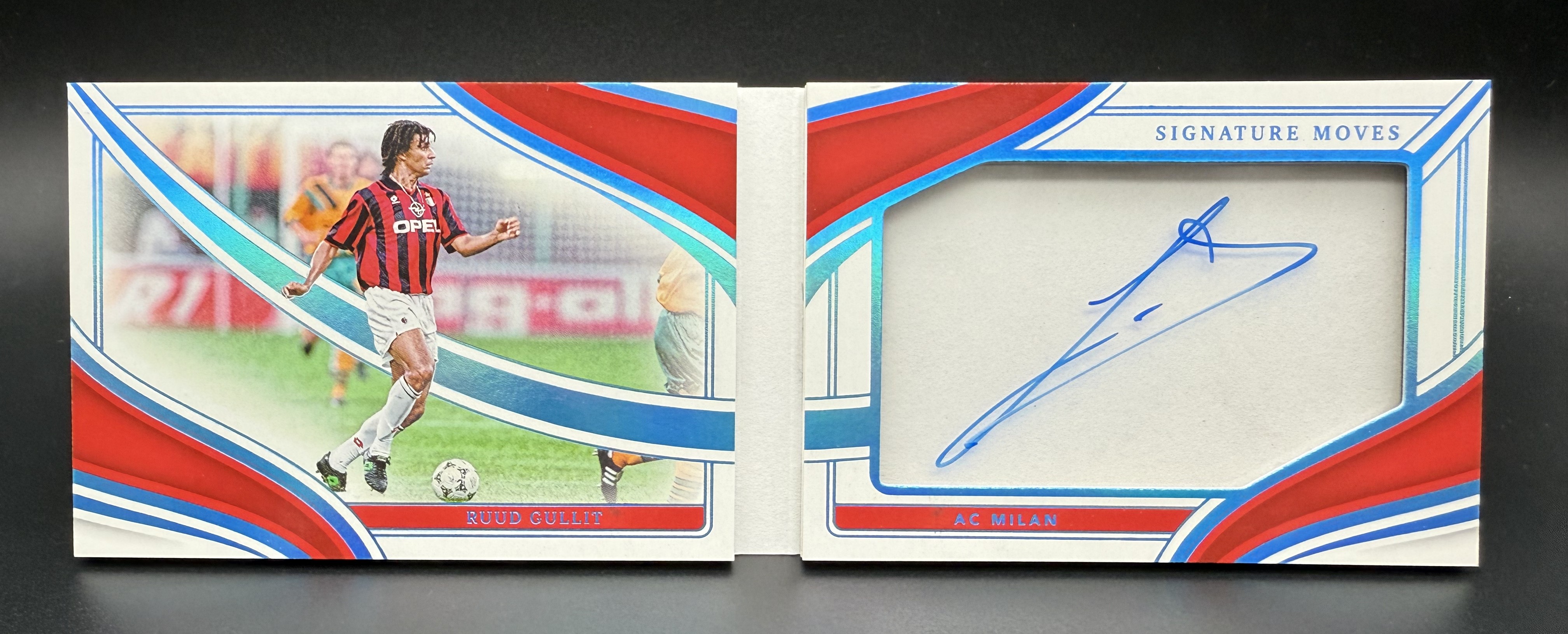 2023-24 Topps Immaculate Ruud Gullit 【湖水蓝拍卖】路德 古利特 古力特 AC米兰 湖水蓝 ofo 1/1 ...