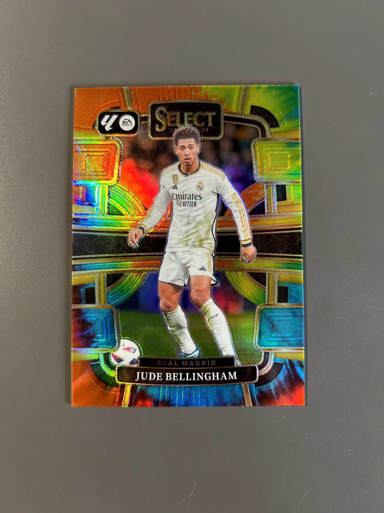 2024 Panini Select Jude Bellingham 【灰灰代拍】西甲se 贝林厄姆 贝林汉姆 /30编 扎染 扎染折 超低编 ...