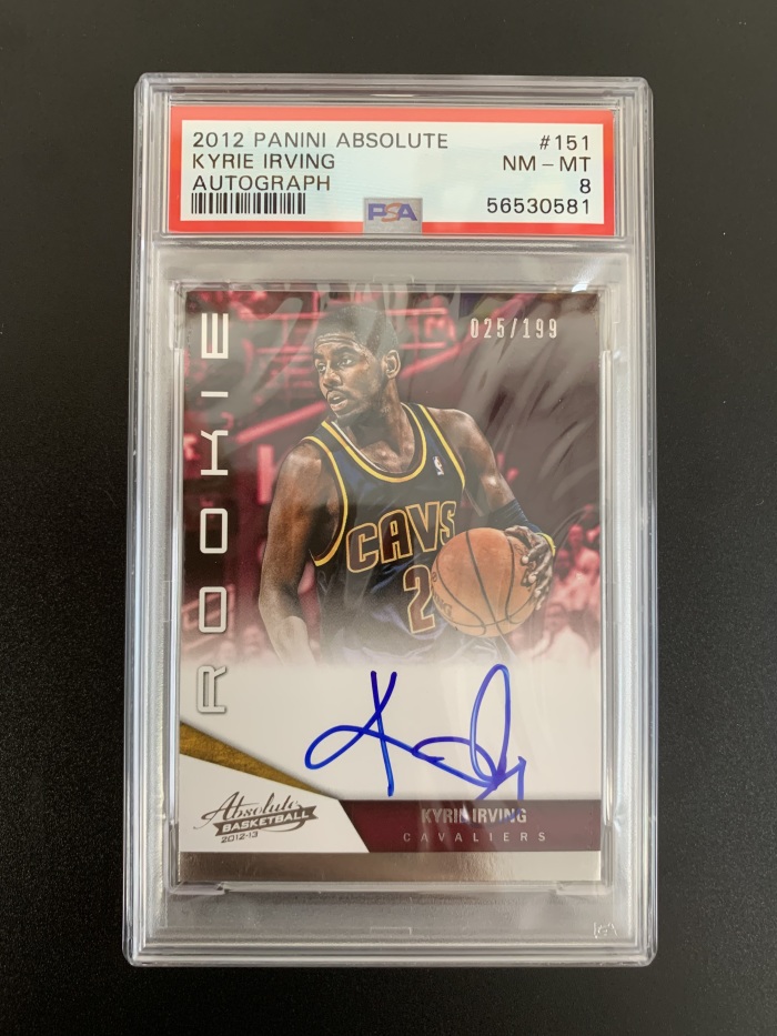 2012-13 Panini Absolute Kyrie Irving RC 150【超级拍卖】abs 凯里 欧文 骑士 新秀 签字 卡签 ...