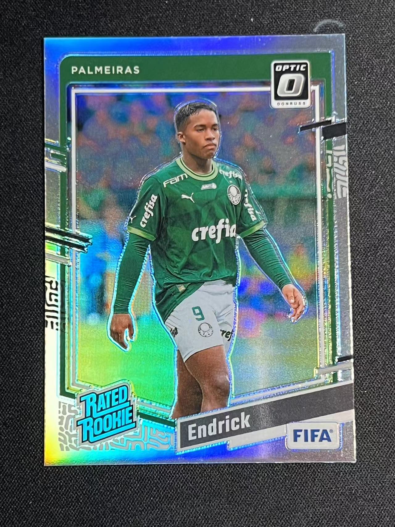 2023-24 Panini Donruss endrick RC 恩德里克 新秀 optic 最正新秀折射 不保卡品 第一张 实卡好看 专收 ...