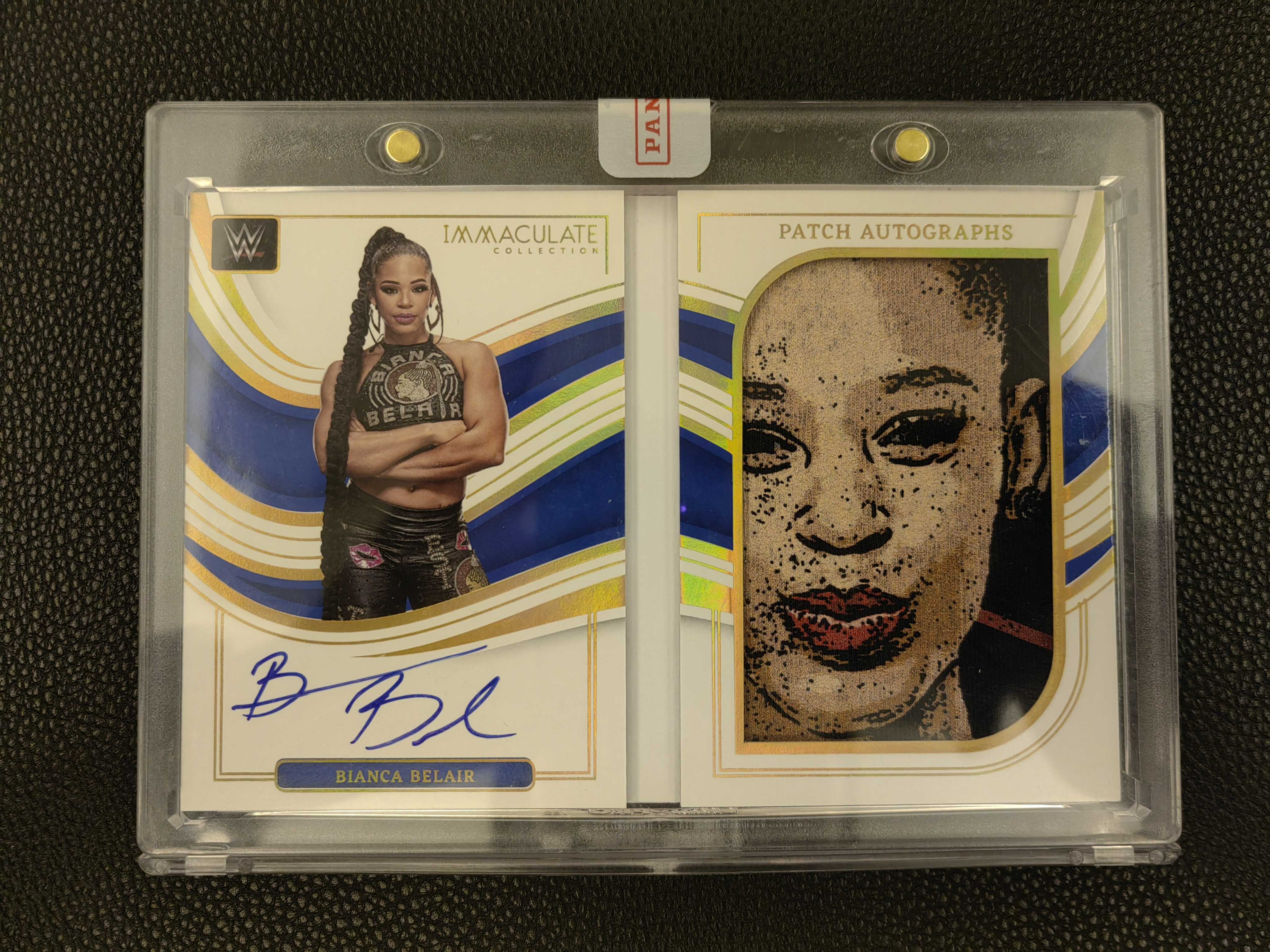 【金矿卡社】2023 immaculate booklet 小书 wwe 辫子姐 比安卡贝莱尔 贝拉尔 bianca belair 卡签签字 ...