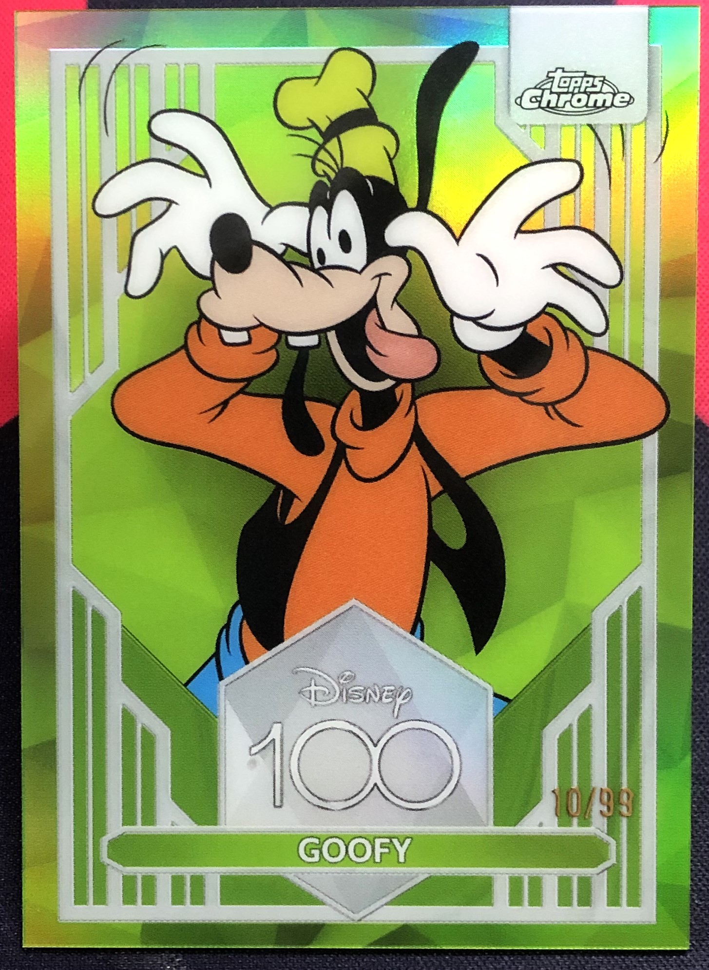 2023 Topps Chrome Disney Mickey Mouse and Donald Duck Goofy 高飞 迪士尼 TC ...
