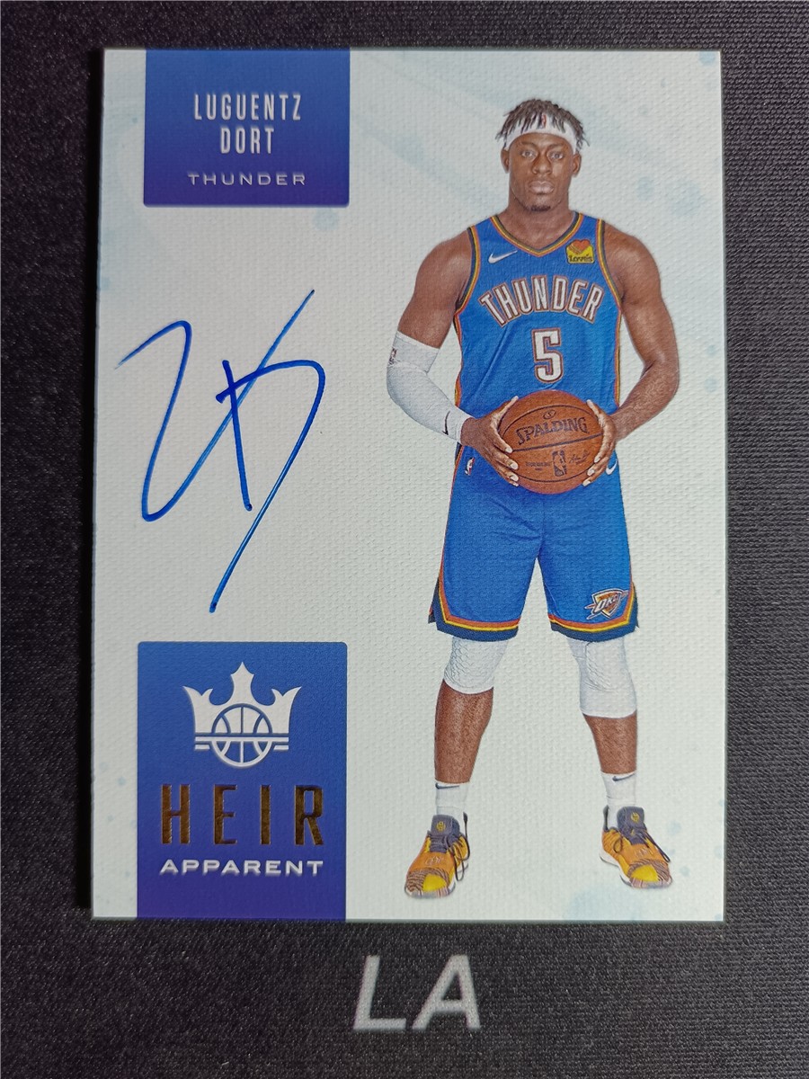 【LA拍卖】2019-20 Panini Court Kings Luguentz Dort 油画 新秀RC 吕冈茨 多尔特 雷霆队 小钢炮双 ...