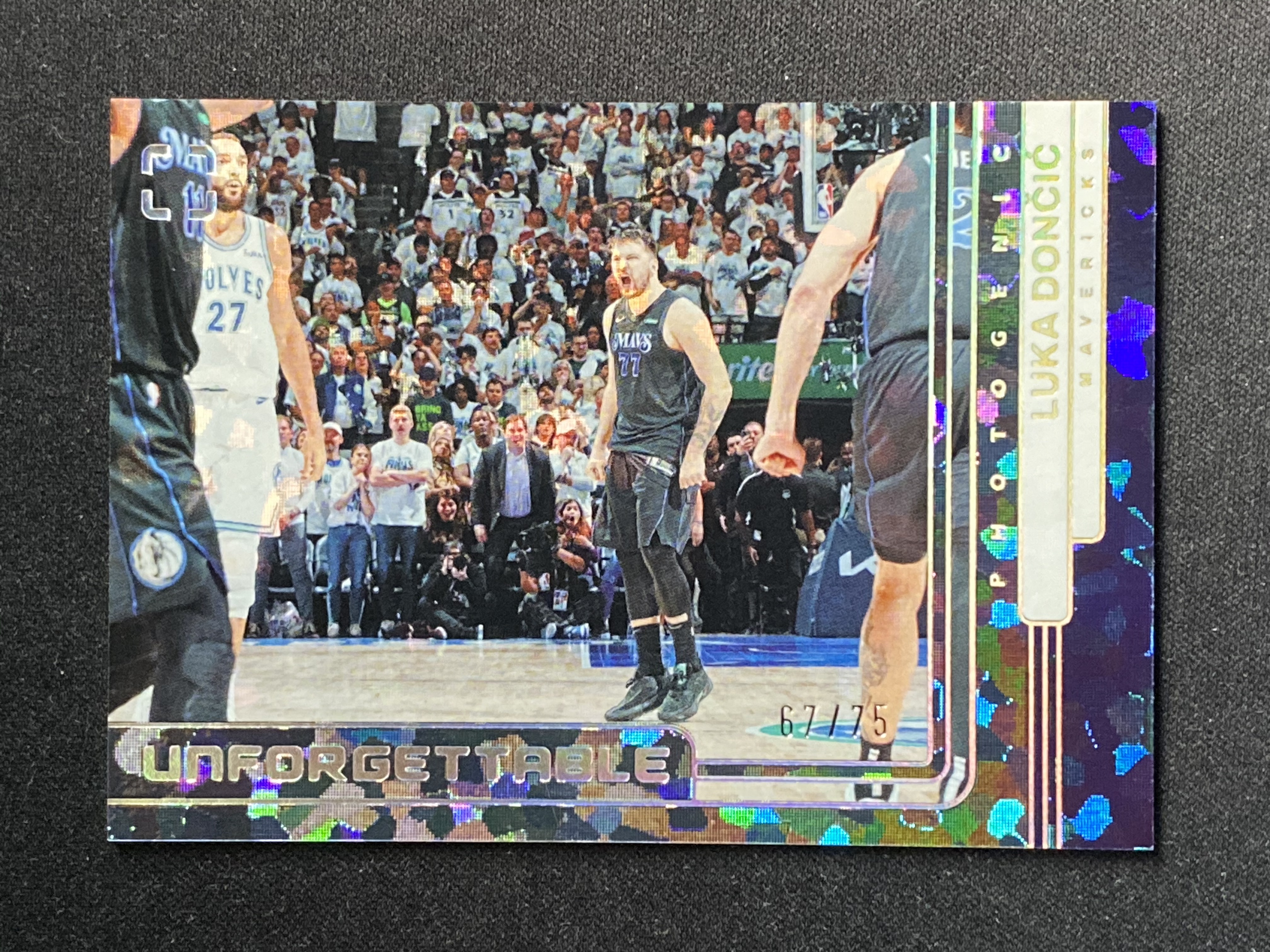 2024-25 Panini Photogenic Luka Doncic 上镜 独行侠 卢卡 东契奇 /75编 难忘时刻 特卡 碎冰折 折射 ...