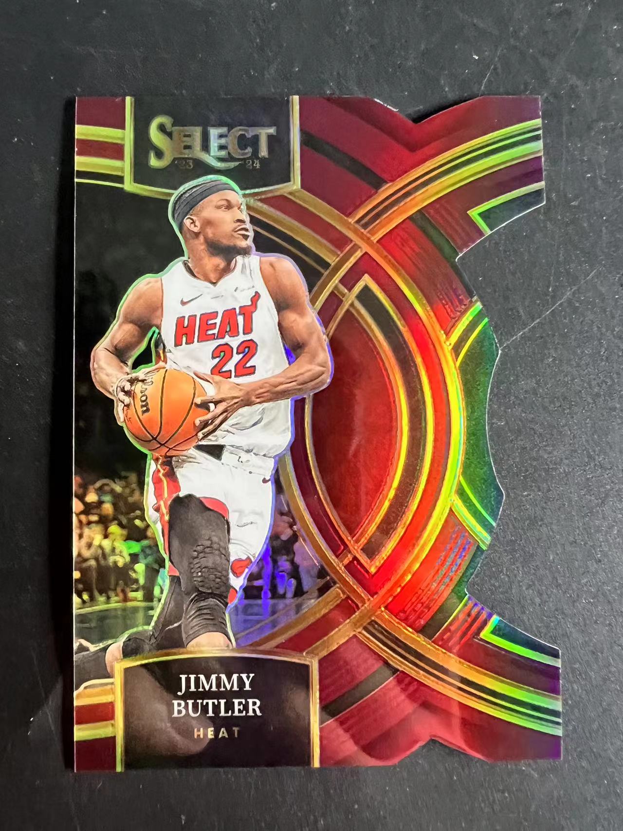 2023-24 Panini select Jimmy Butler 【肥猫代卖】home select 热火 吉米巴特勒 175编 红折 ...